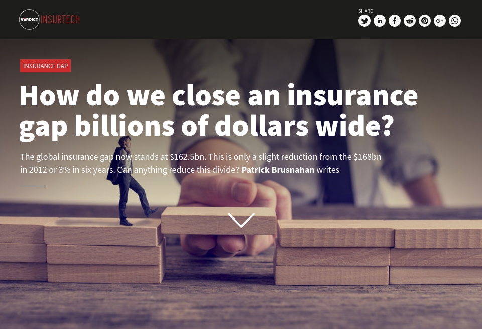 How do we close an insurance gap billions of dollars wide? - Verdict ...
